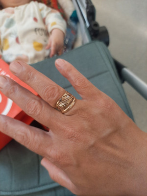 Золотое кольцо SUNLIGHT 70109000*: розовое золото 585 пробы — купить в ...