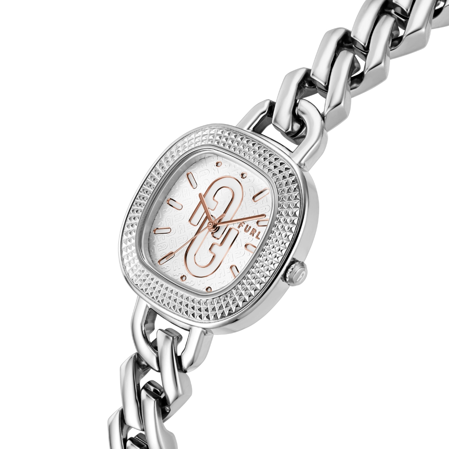 Часы женские FURLA WW00048008L1: сталь, австрийские кристаллы stellux ...